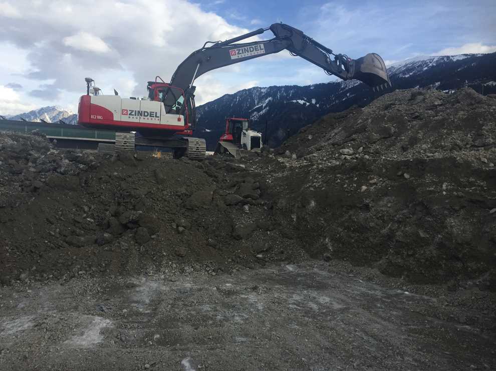 Tiefbauarbeiten Hamilton, Domat/Ems – Zindel + Co. AG Maienfeld