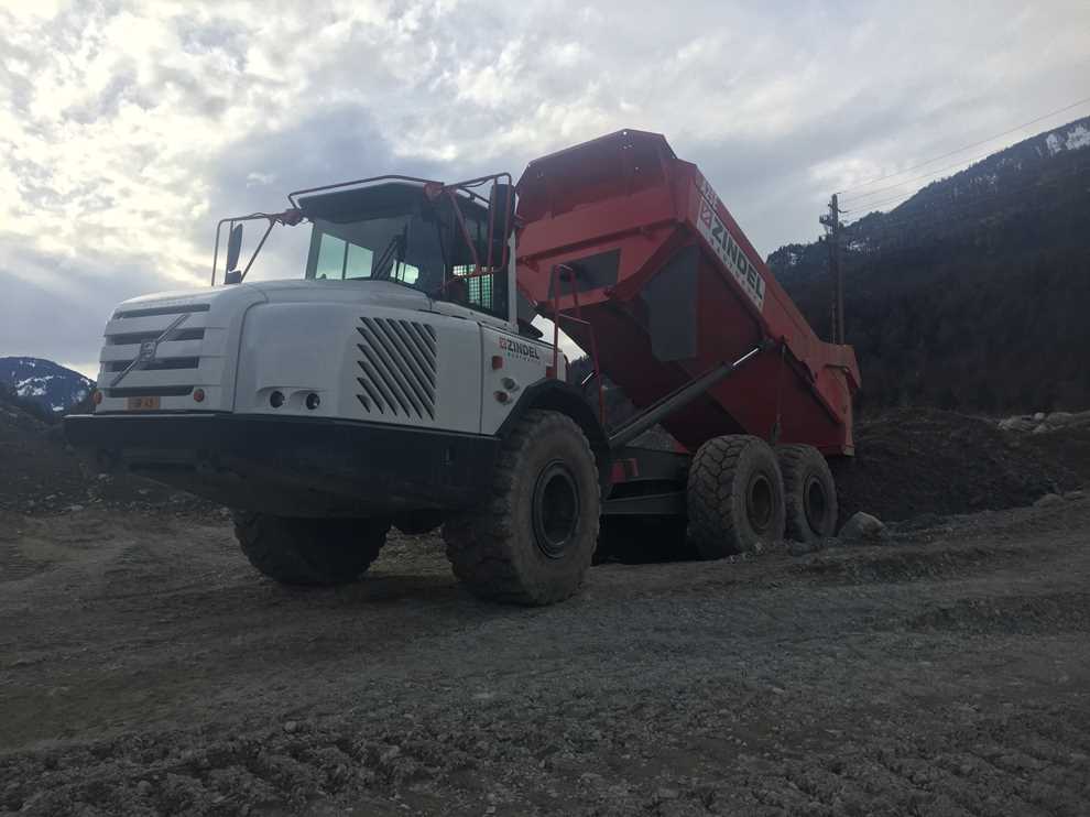 Tiefbauarbeiten Hamilton, Domat/Ems – Zindel + Co. AG Maienfeld